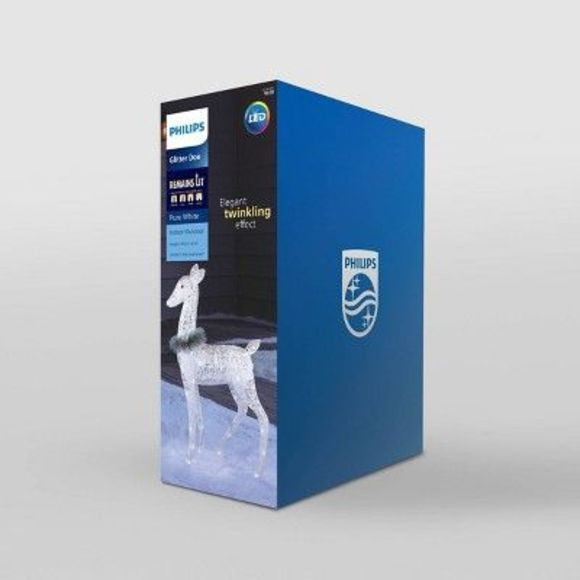 Philips | Holiday | Philips 4 Led Glitter String Doe Novelty Sculpture ...